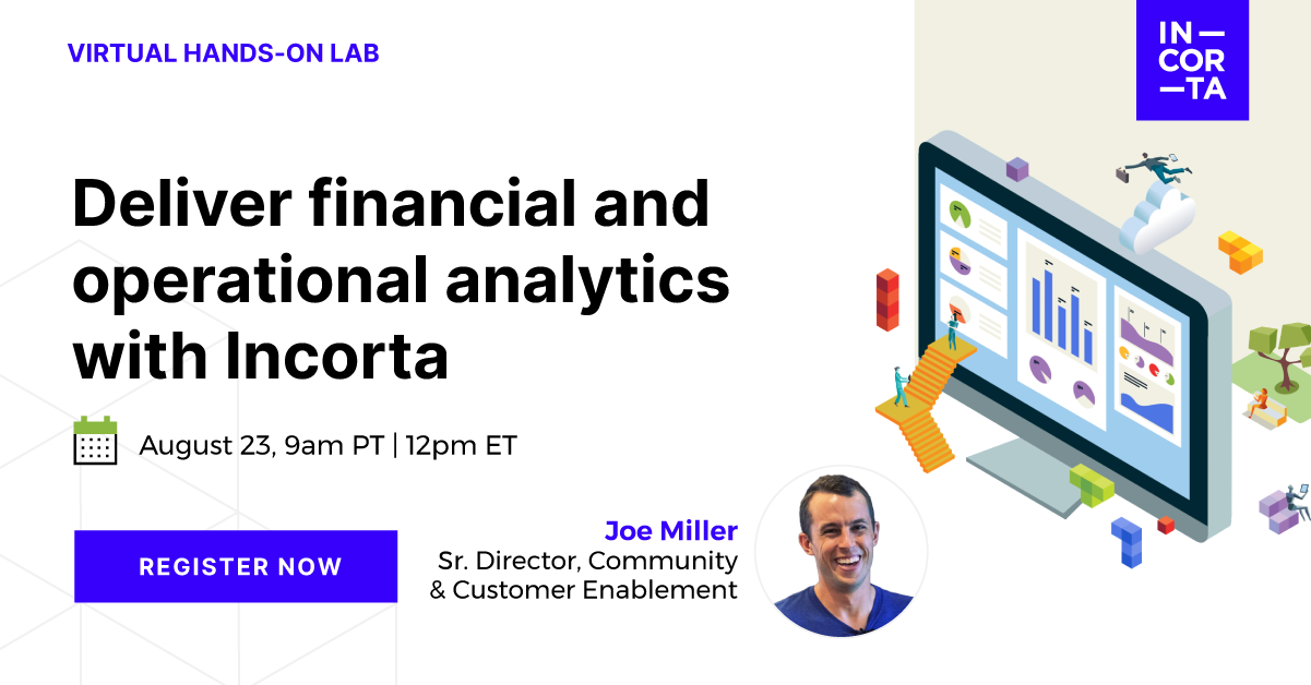 Deliver financial and operational analytics with Incorta